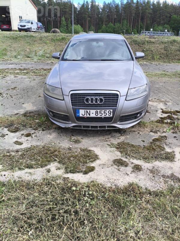 Pelēks Audi A6 2005 Rīga, ar dzinēja tilpumu 2.40 L un nobraukumu 495 tūkst. km par 1300 €, foto 1 vietnē AUTOMOTO.COM.LV