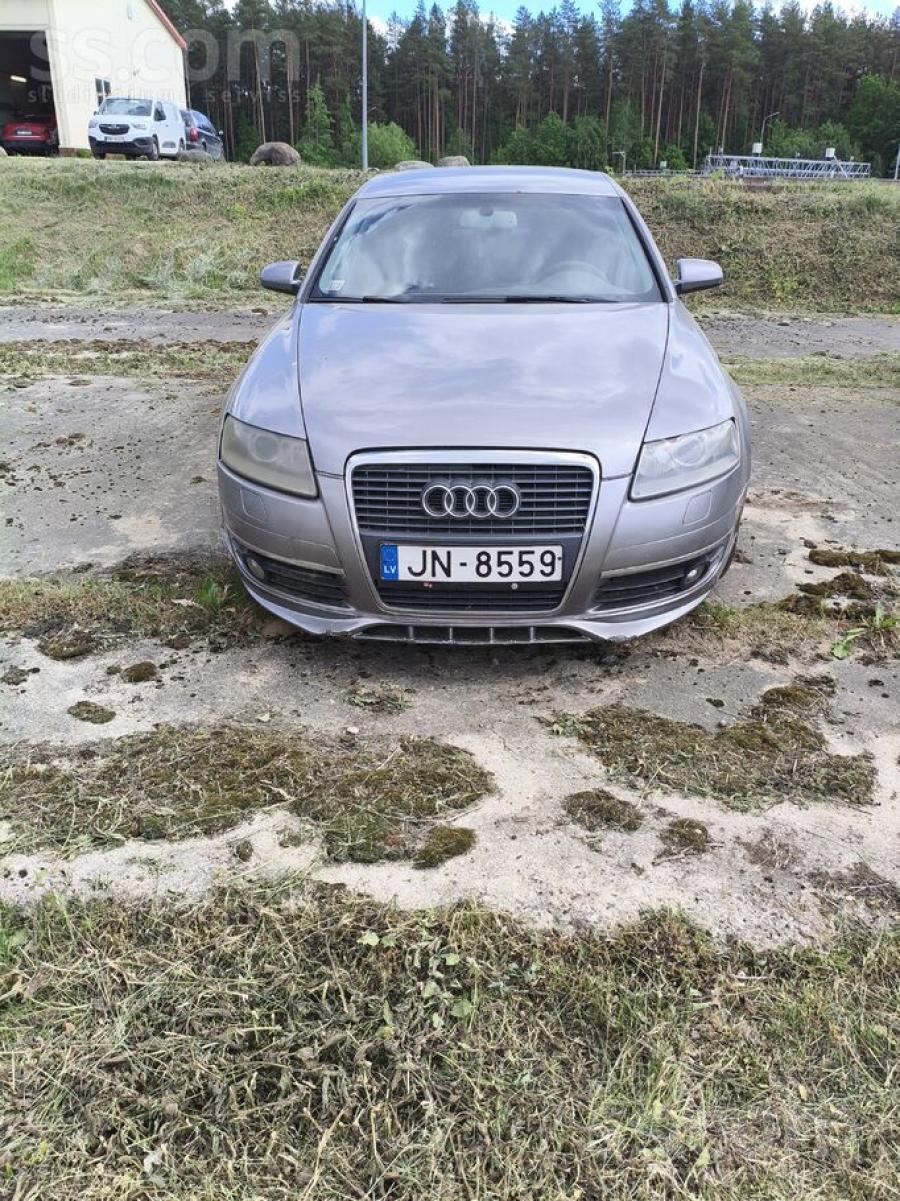 Pelēks Audi A6 2005 Rīga, ar dzinēja tilpumu 2.40 L un nobraukumu 495 tūkst. km par 1300 €, foto 1 vietnē AUTOMOTO.COM.LV