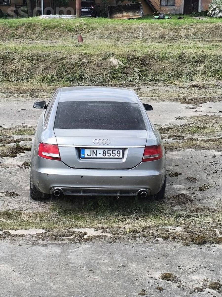 Pelēks Audi A6 2005 Rīga, ar dzinēja tilpumu 2.40 L un nobraukumu 495 tūkst. km par 1300 €, foto 3 vietnē AUTOMOTO.COM.LV