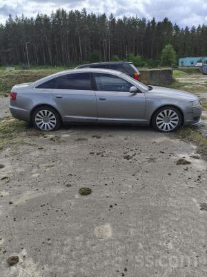 Pelēks Audi A6 2005 Rīga, ar dzinēja tilpumu 2.40 L un nobraukumu 495 tūkst. km par 1300 €, foto 5 vietnē AUTOMOTO.COM.LV
