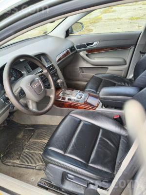 Pelēks Audi A6 2005 Rīga, ar dzinēja tilpumu 2.40 L un nobraukumu 495 tūkst. km par 1300 €, foto 6 vietnē AUTOMOTO.COM.LV