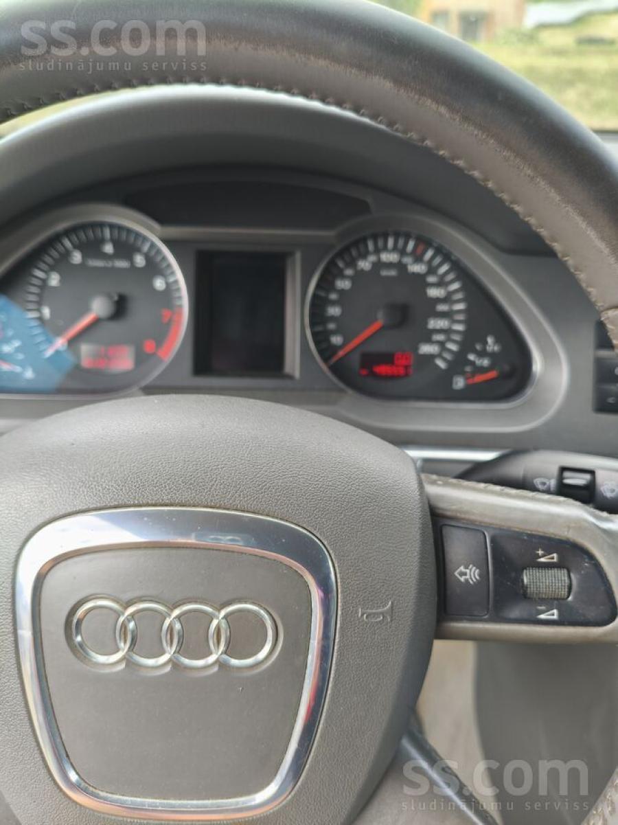 Pelēks Audi A6 2005 Rīga, ar dzinēja tilpumu 2.40 L un nobraukumu 495 tūkst. km par 1300 €, foto 10 vietnē AUTOMOTO.COM.LV
