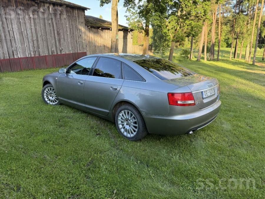 Pelēks Audi A6 2005 Rēzekne, ar dzinēja tilpumu 2.70 L un nobraukumu 441 tūkst. km par 2590 €, foto 4 vietnē AUTOMOTO.COM.LV