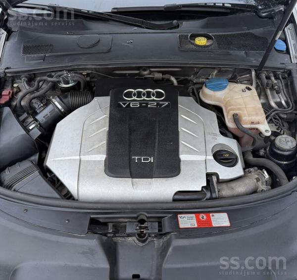 Pelēks Audi A6 2005 Rēzekne, ar dzinēja tilpumu 2.70 L un nobraukumu 441 tūkst. km par 2590 €, foto 9 vietnē AUTOMOTO.COM.LV