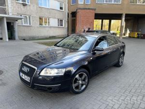 Grey Audi A6 2005 in Riga, with an engine capacity of 2.70 L and mileage of 341 thousand km for 1800 €, photo  on AUTOMOTO.COM.LV