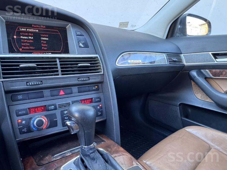 Серый Ауди А6 2005 в Рига, объемом двигателя 3.00 л и пробегом 330 тыс. км за 2650 €, фото 9 на AUTOMOTO.COM.LV