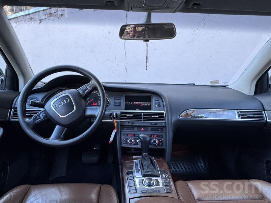 Серый Ауди А6 2005 в Рига, объемом двигателя 3.00 л и пробегом 330 тыс. км за 2650 €, фото 10 на AUTOMOTO.COM.LV