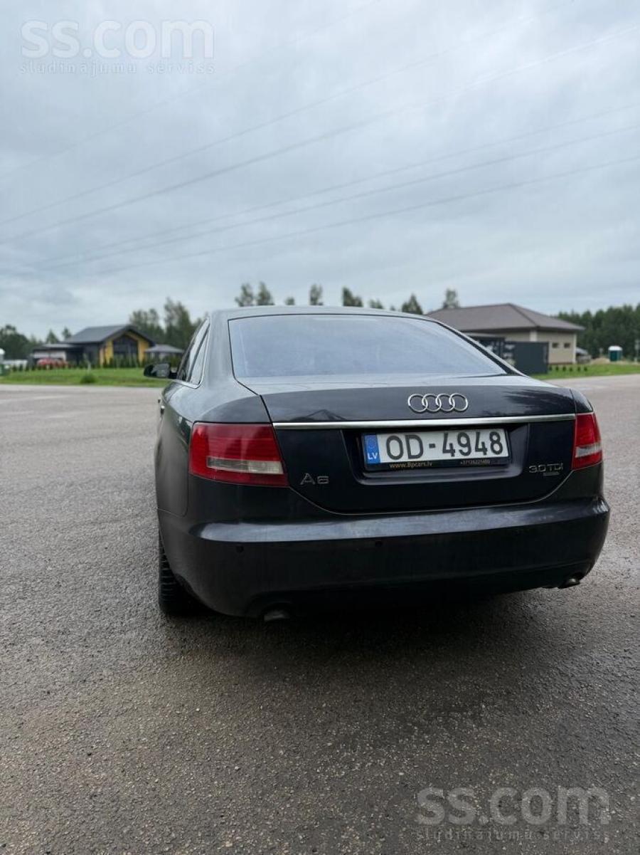 Pelēks Audi A6 2005 Rīga, ar dzinēja tilpumu 3.00 L un nobraukumu 335 tūkst. km par 2500 €, foto 6 vietnē AUTOMOTO.COM.LV