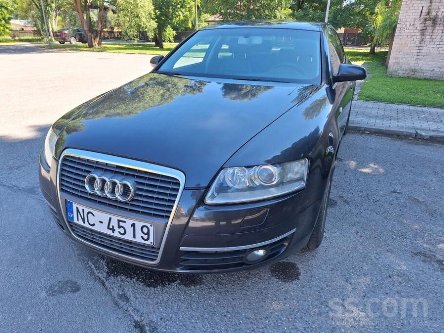 Grey Audi A6 2005 in Riga, with an engine capacity of 2.00 L and mileage of 309 thousand km for 3400 €, photo 1 on AUTOMOTO.COM.LV