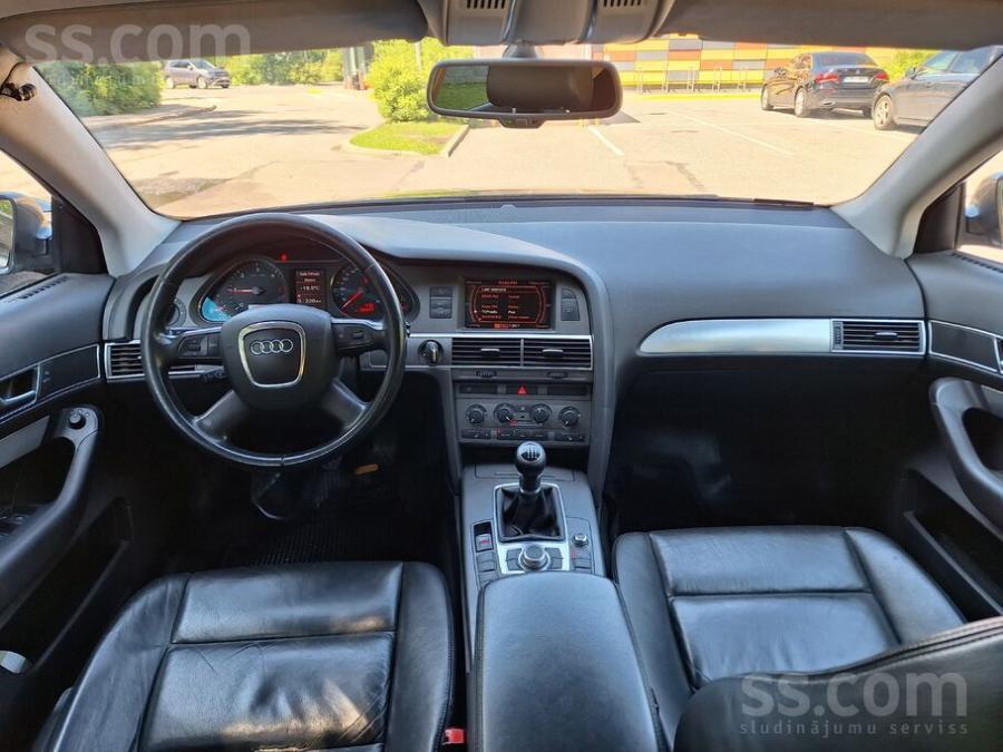 Grey Audi A6 2005 in Riga, with an engine capacity of 2.00 L and mileage of 309 thousand km for 3400 €, photo 12 on AUTOMOTO.COM.LV