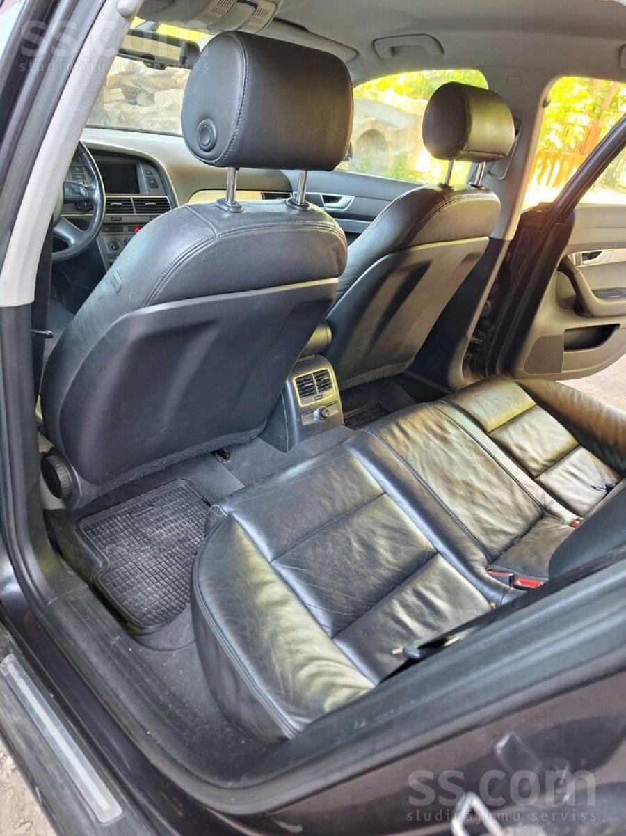 Grey Audi A6 2005 in Riga, with an engine capacity of 2.00 L and mileage of 309 thousand km for 3400 €, photo 14 on AUTOMOTO.COM.LV