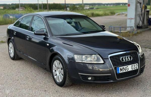 Pelēks Audi A6 2005 Viļņa, ar dzinēja tilpumu 1.97 L un nobraukumu 260 tūkst. km par 1999 €, foto 2 vietnē AUTOMOTO.COM.LV