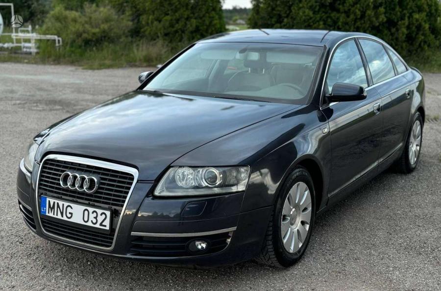 Pelēks Audi A6 2005 Viļņa, ar dzinēja tilpumu 1.97 L un nobraukumu 260 tūkst. km par 1999 €, foto 7 vietnē AUTOMOTO.COM.LV