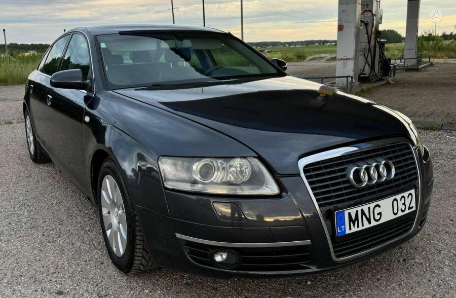 Pelēks Audi A6 2005 Viļņa, ar dzinēja tilpumu 1.97 L un nobraukumu 260 tūkst. km par 1999 €, foto 8 vietnē AUTOMOTO.COM.LV