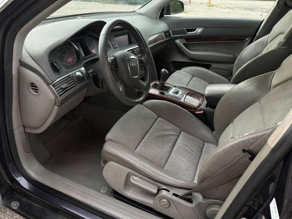 Pelēks Audi A6 2005 Viļņa, ar dzinēja tilpumu 1.97 L un nobraukumu 260 tūkst. km par 1999 €, foto 9 vietnē AUTOMOTO.COM.LV