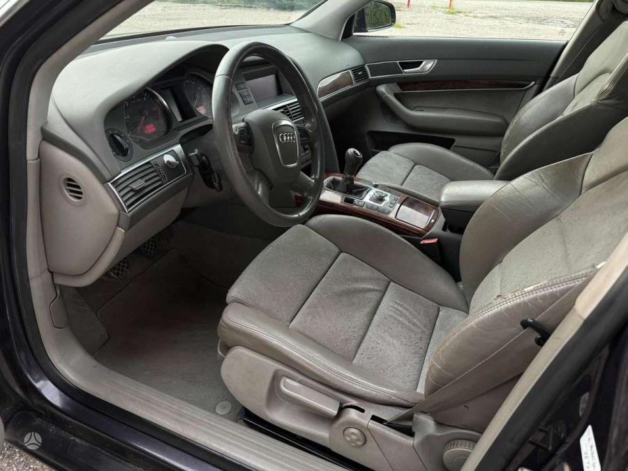 Pelēks Audi A6 2005 Viļņa, ar dzinēja tilpumu 1.97 L un nobraukumu 260 tūkst. km par 1999 €, foto 10 vietnē AUTOMOTO.COM.LV