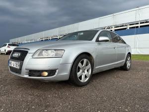 Pelēks Audi A6 2005 Daugavpils, ar dzinēja tilpumu 2.00 L un nobraukumu 329 tūkst. km par 2950 €, foto  vietnē AUTOMOTO.COM.LV
