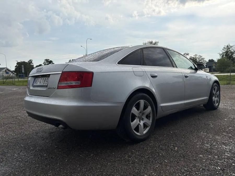 Pelēks Audi A6 2005 Daugavpils, ar dzinēja tilpumu 2.00 L un nobraukumu 329 tūkst. km par 2950 €, foto 6 vietnē AUTOMOTO.COM.LV