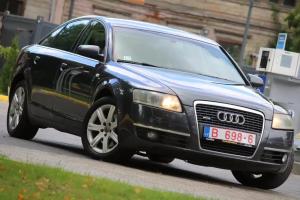 Grey Audi A6 2005 in Riga, with an engine capacity of 3.00 L and mileage of 436 thousand km for 1790 €, photo 4 on AUTOMOTO.COM.LV