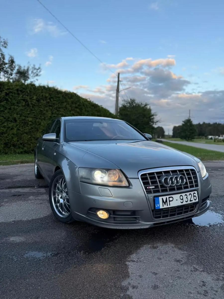 Grey Audi A6 2005 in Riga, with an engine capacity of 3.00 L and mileage of 360 thousand km for 3500 €, photo 3 on AUTOMOTO.COM.LV