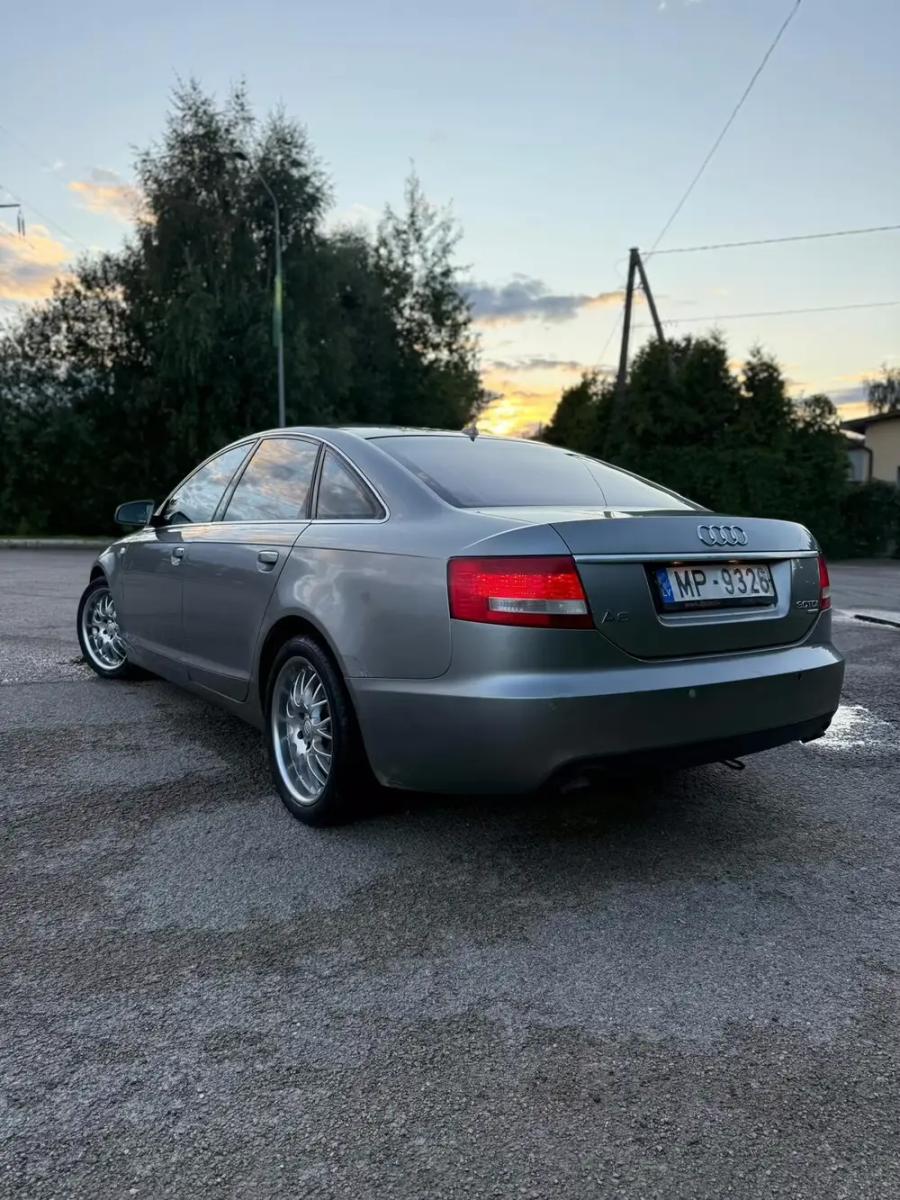 Grey Audi A6 2005 in Riga, with an engine capacity of 3.00 L and mileage of 360 thousand km for 3500 €, photo 5 on AUTOMOTO.COM.LV