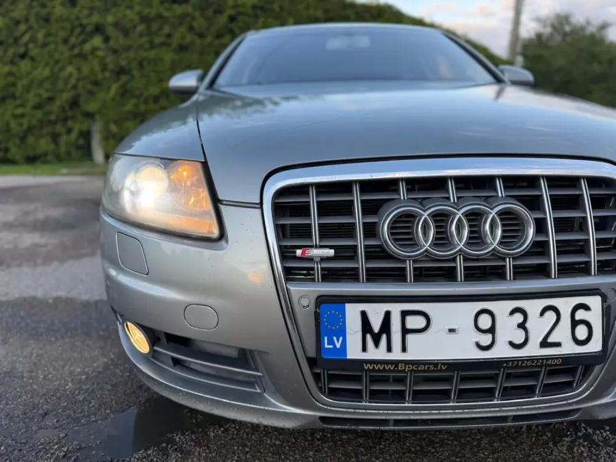 Grey Audi A6 2005 in Riga, with an engine capacity of 3.00 L and mileage of 360 thousand km for 3500 €, photo 6 on AUTOMOTO.COM.LV