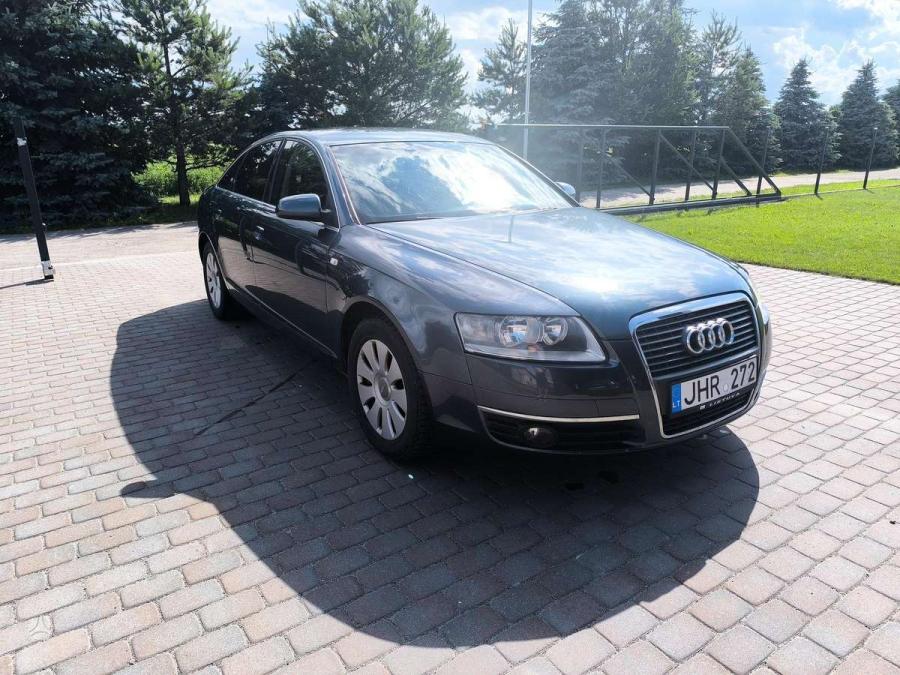 Grey Audi A6 2005 in Marijampole, with an engine capacity of 1.97 L and mileage of 306 thousand km for 2500 €, photo 3 on AUTOMOTO.COM.LV