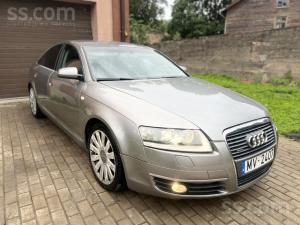 Pelēks Audi A6 2005 Rīga, ar dzinēja tilpumu 3.00 L un nobraukumu 360 tūkst. km par 1950 €, foto  vietnē AUTOMOTO.COM.LV