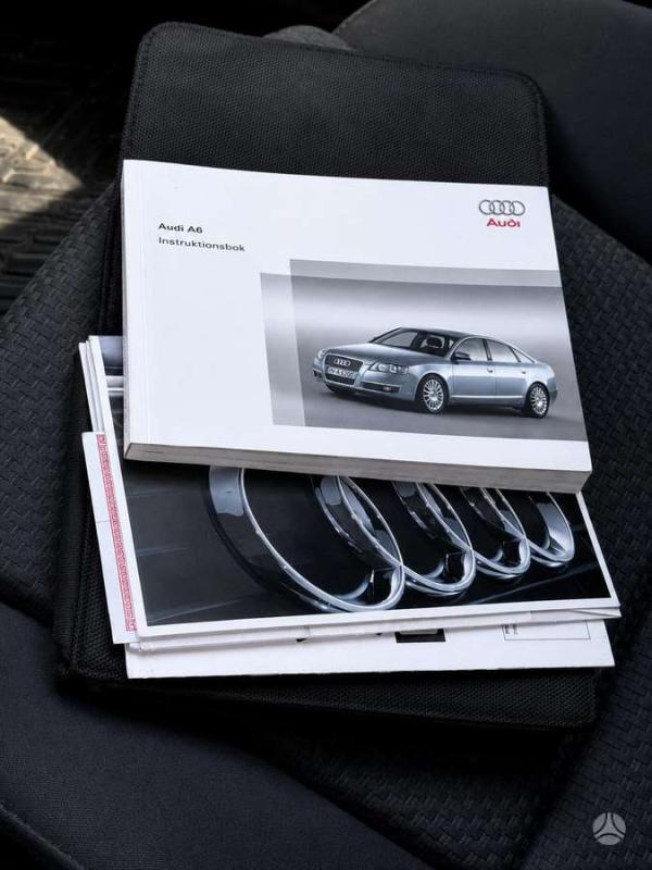 Grey Audi A6 2005 in Klaipeda, with an engine capacity of 2.39 L and mileage of 215 thousand km for 2550 €, photo 9 on AUTOMOTO.COM.LV