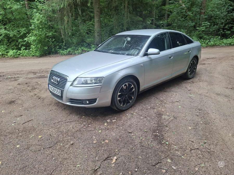 Grey Audi A6 2005 in Taurage, with an engine capacity of 2.00 L and mileage of 360 thousand km for 1380 €, photo 1 on AUTOMOTO.COM.LV
