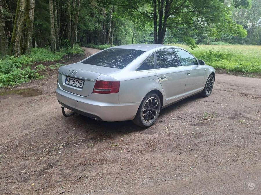 Grey Audi A6 2005 in Taurage, with an engine capacity of 2.00 L and mileage of 360 thousand km for 1380 €, photo 5 on AUTOMOTO.COM.LV