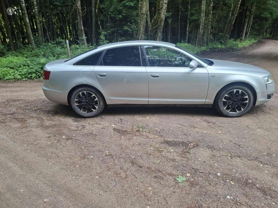 Grey Audi A6 2005 in Taurage, with an engine capacity of 2.00 L and mileage of 360 thousand km for 1380 €, photo 6 on AUTOMOTO.COM.LV