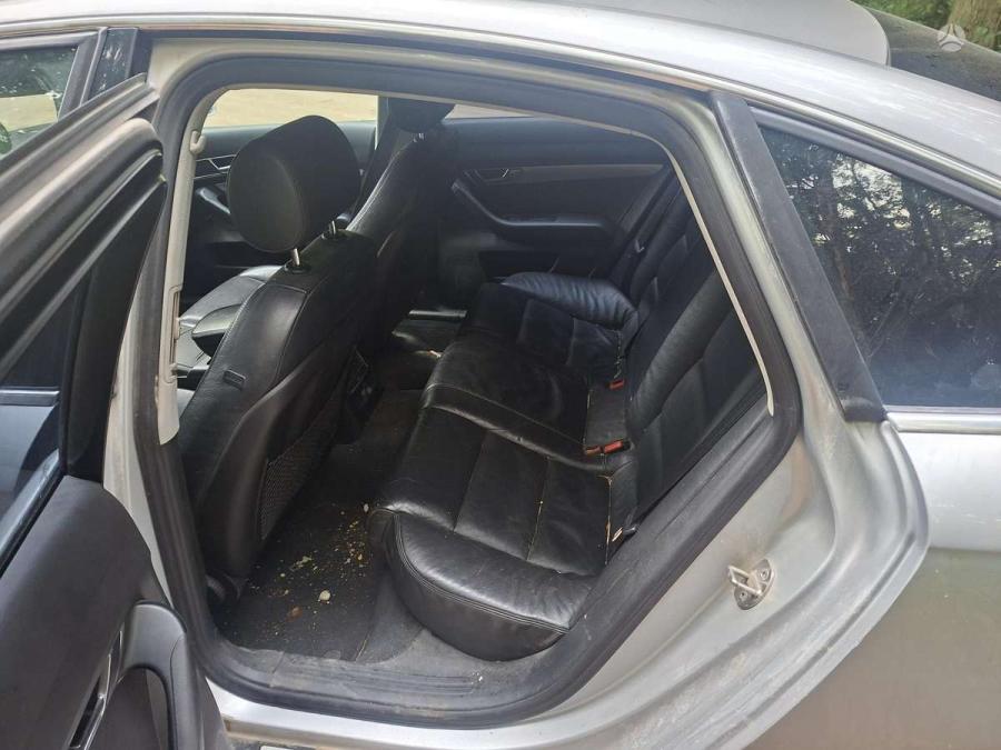 Grey Audi A6 2005 in Taurage, with an engine capacity of 2.00 L and mileage of 360 thousand km for 1380 €, photo 11 on AUTOMOTO.COM.LV