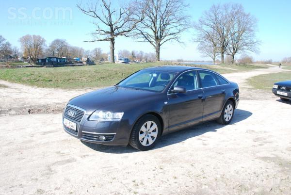 Pelēks Audi A6 2005 Rēzekne, ar dzinēja tilpumu 3.00 L un nobraukumu 338 tūkst. km par 1000 €, foto 2 vietnē AUTOMOTO.COM.LV