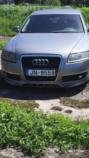 Grey Audi A6 2005 in Riga, with an engine capacity of 2.40 L and mileage of 495 thousand km for 800 €, photo  on AUTOMOTO.COM.LV