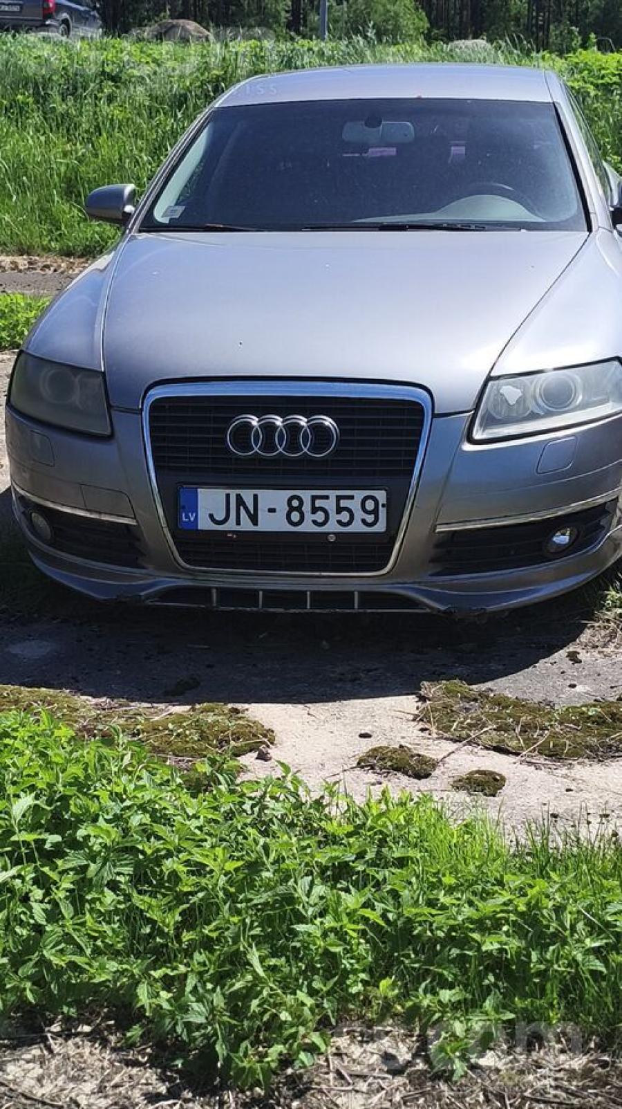 Grey Audi A6 2005 in Riga, with an engine capacity of 2.40 L and mileage of 495 thousand km for 800 €, photo 1 on AUTOMOTO.COM.LV