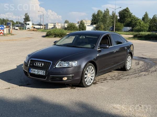 Pelēks Audi A6 2005 Ogre, ar dzinēja tilpumu 3.00 L un nobraukumu 311 tūkst. km par 2200 €, foto 1 vietnē AUTOMOTO.COM.LV