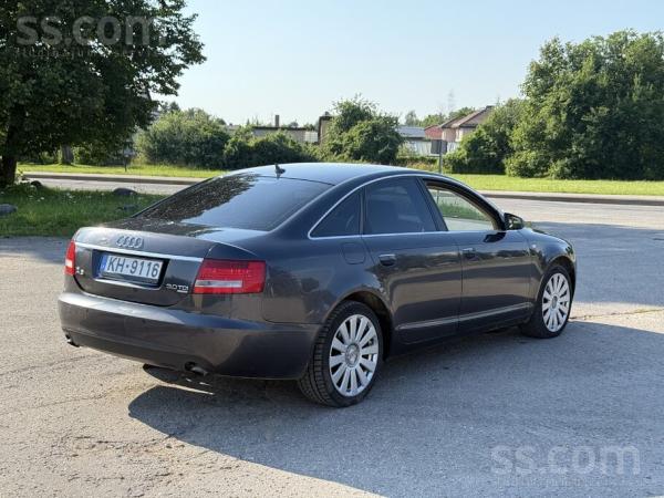 Pelēks Audi A6 2005 Ogre, ar dzinēja tilpumu 3.00 L un nobraukumu 311 tūkst. km par 2200 €, foto 3 vietnē AUTOMOTO.COM.LV