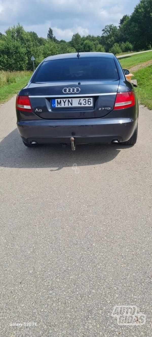 Grey Audi A6 2005 in Vilnius, with an engine capacity of 2.70 L and mileage of 320 thousand km for 1750 €, photo 3 on AUTOMOTO.COM.LV