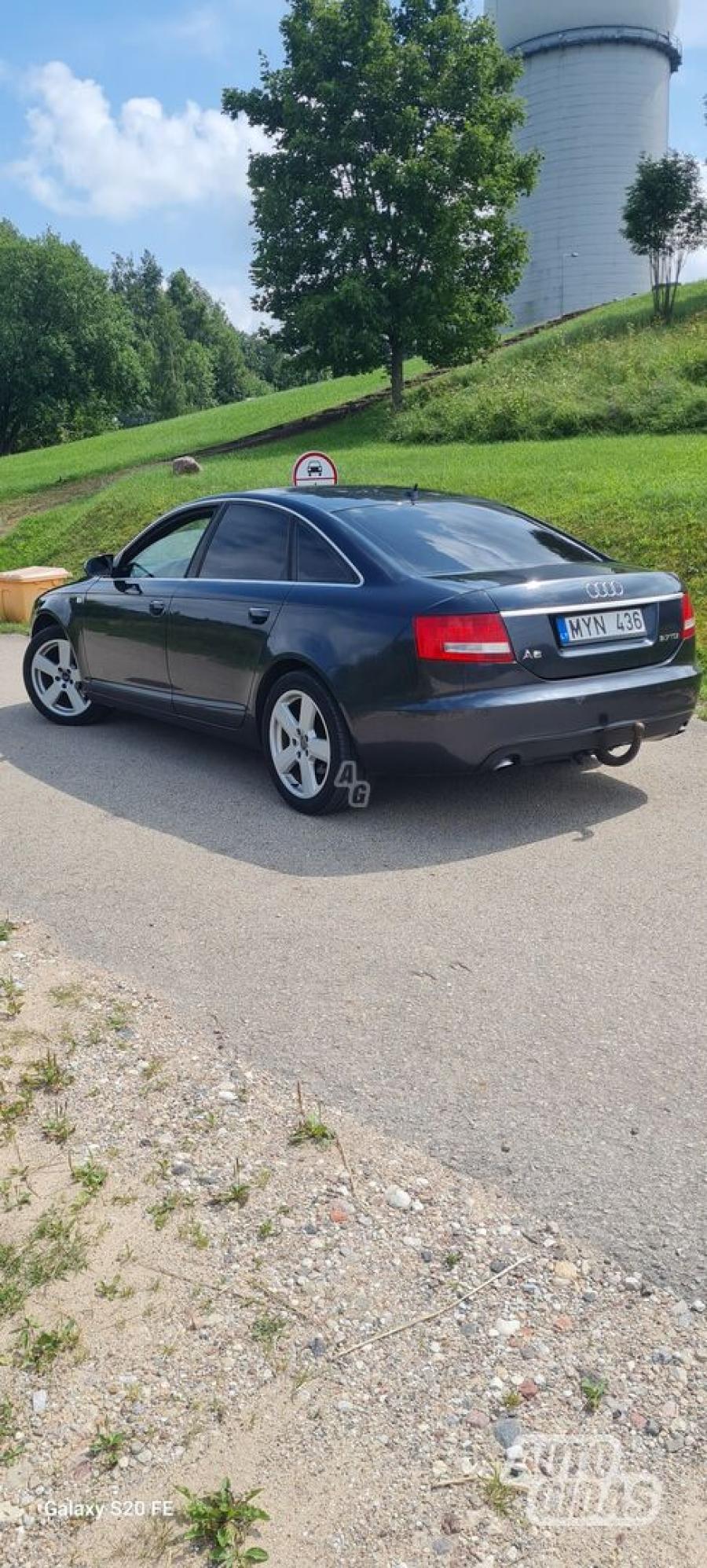Pelēks Audi A6 2005 Viļņa, ar dzinēja tilpumu 2.70 L un nobraukumu 320 tūkst. km par 1750 €, foto 6 vietnē AUTOMOTO.COM.LV