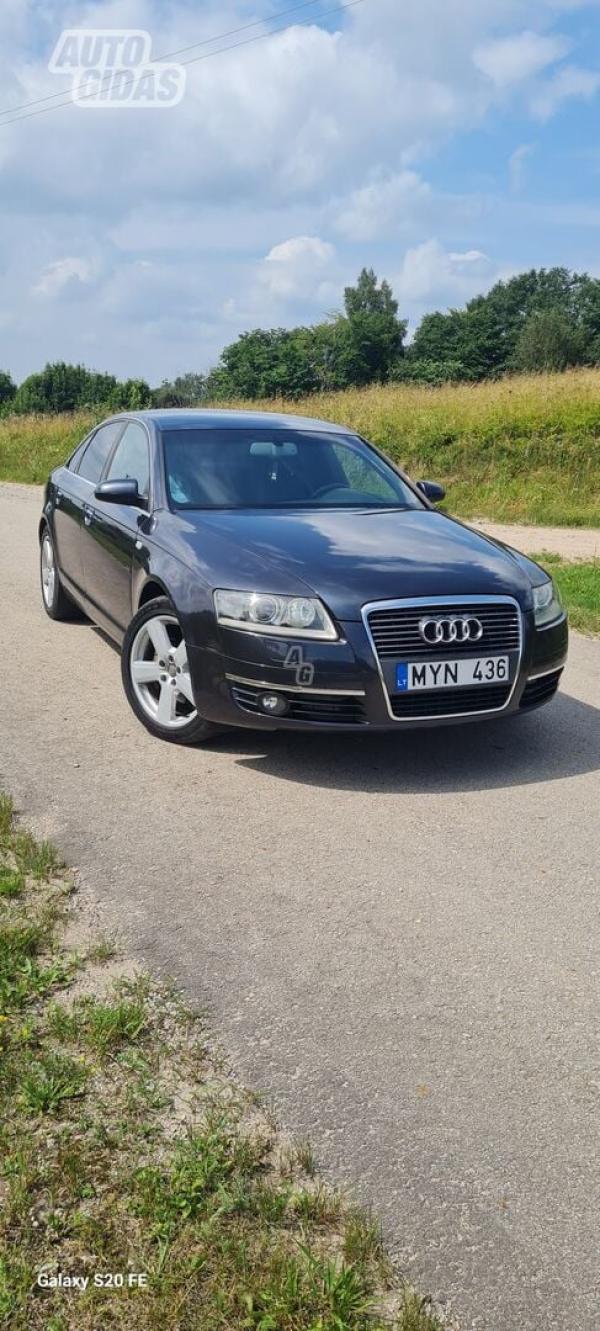 Grey Audi A6 2005 in Vilnius, with an engine capacity of 2.70 L and mileage of 320 thousand km for 1750 €, photo 7 on AUTOMOTO.COM.LV