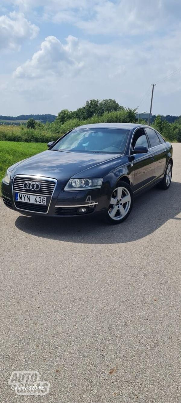 Grey Audi A6 2005 in Vilnius, with an engine capacity of 2.70 L and mileage of 320 thousand km for 1750 €, photo 8 on AUTOMOTO.COM.LV