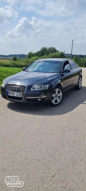 Pelēks Audi A6 2005 Viļņa, ar dzinēja tilpumu 2.70 L un nobraukumu 320 tūkst. km par 1750 €, foto 9 vietnē AUTOMOTO.COM.LV