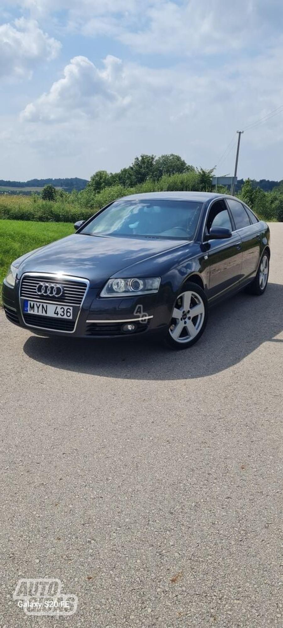 Pelēks Audi A6 2005 Viļņa, ar dzinēja tilpumu 2.70 L un nobraukumu 320 tūkst. km par 1750 €, foto 9 vietnē AUTOMOTO.COM.LV