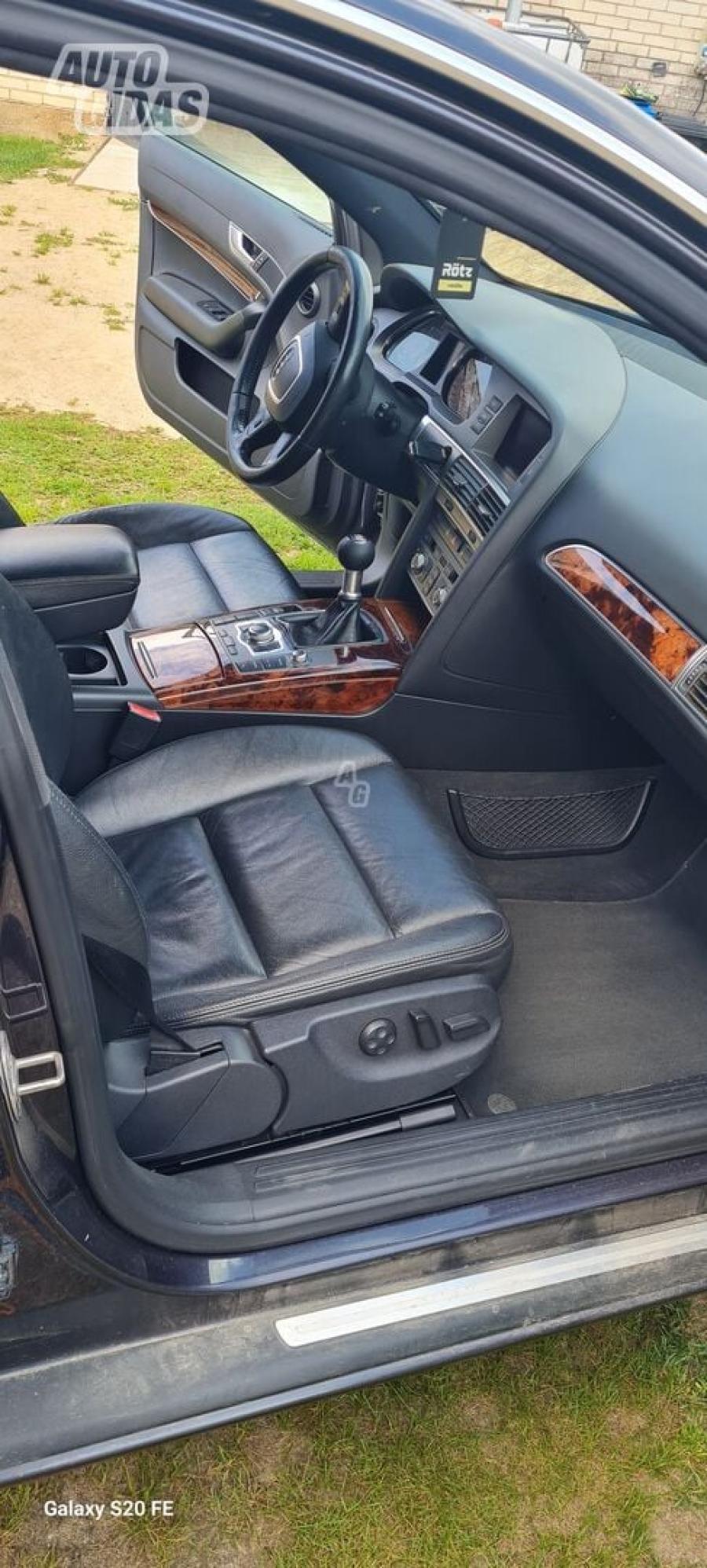 Pelēks Audi A6 2005 Viļņa, ar dzinēja tilpumu 2.70 L un nobraukumu 320 tūkst. km par 1750 €, foto 13 vietnē AUTOMOTO.COM.LV