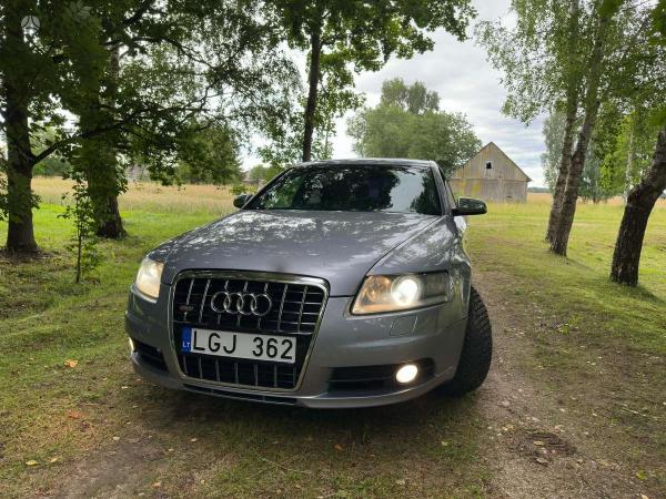 Pelēks Audi A6 2005 Akmenė, ar dzinēja tilpumu 2.40 L un nobraukumu 448 tūkst. km par 1850 €, foto 1 vietnē AUTOMOTO.COM.LV