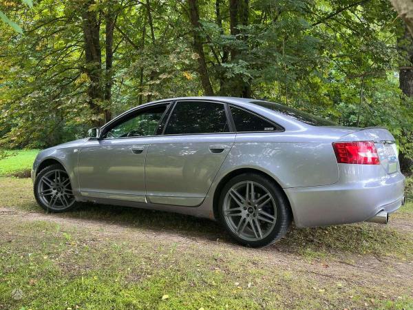 Pelēks Audi A6 2005 Akmenė, ar dzinēja tilpumu 2.40 L un nobraukumu 448 tūkst. km par 1850 €, foto 6 vietnē AUTOMOTO.COM.LV