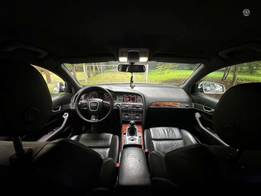 Grey Audi A6 2005 in Akmene, with an engine capacity of 2.40 L and mileage of 448 thousand km for 1850 €, photo 11 on AUTOMOTO.COM.LV
