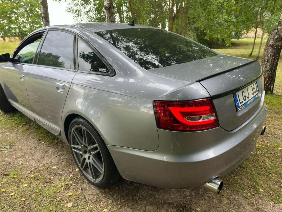 Grey Audi A6 2005 in Akmene, with an engine capacity of 2.40 L and mileage of 448 thousand km for 1850 €, photo 18 on AUTOMOTO.COM.LV
