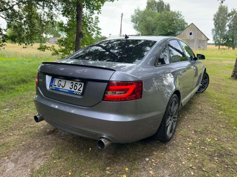 Grey Audi A6 2005 in Akmene, with an engine capacity of 2.40 L and mileage of 448 thousand km for 1850 €, photo 19 on AUTOMOTO.COM.LV